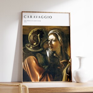 Caravaggio Art Print | Modern Wall Art | Caravaggio Poster | Caravaggio ...