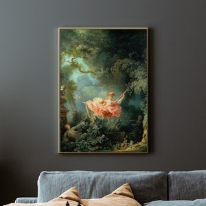 Jean-honoré Fragonard - the Swing (1767) | Vintage Poster ...