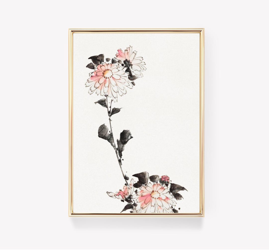 Traditional | Japanese | Ink | Paintings | Flower | Art | Blossom ...