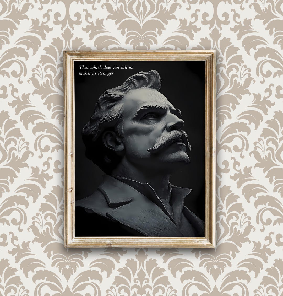 Friedrich Nietzsche Quote | Inspirational | Philosophy | Vintage ...