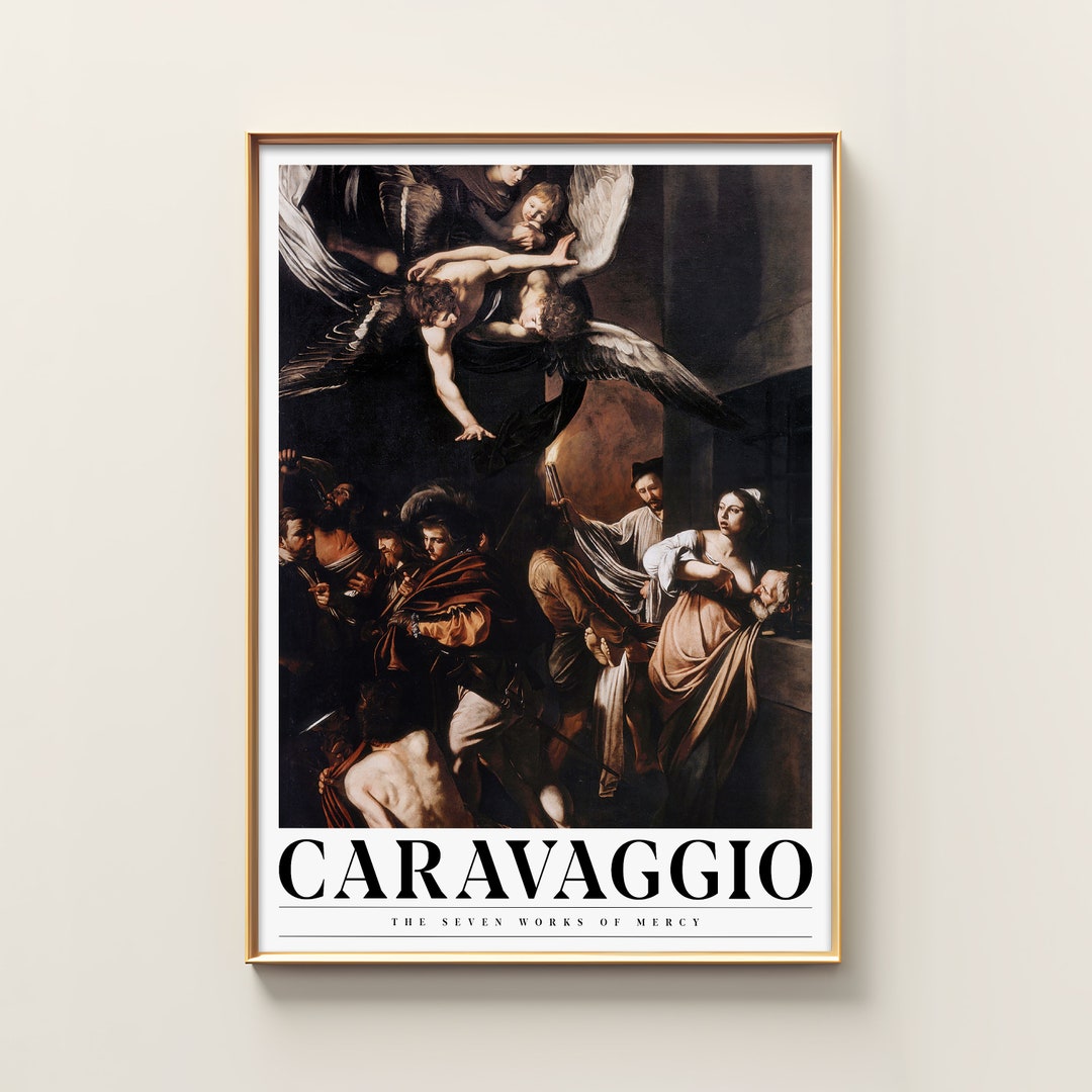 Caravaggio Poster Caravaggio Print Vintage Canvas Antique Painting ...