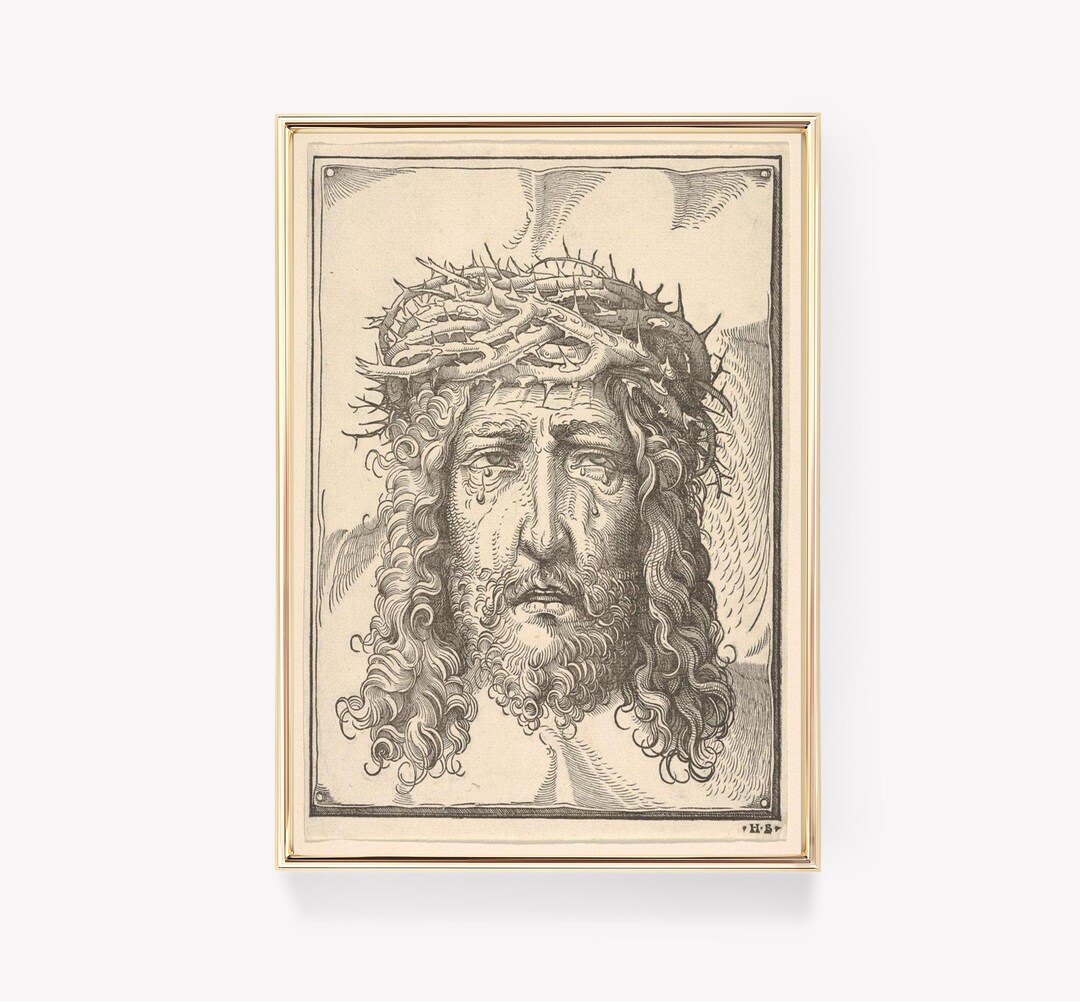 Albrecht Dürer Print | the Man of Sorrows Poster | Vintage Art Print ...