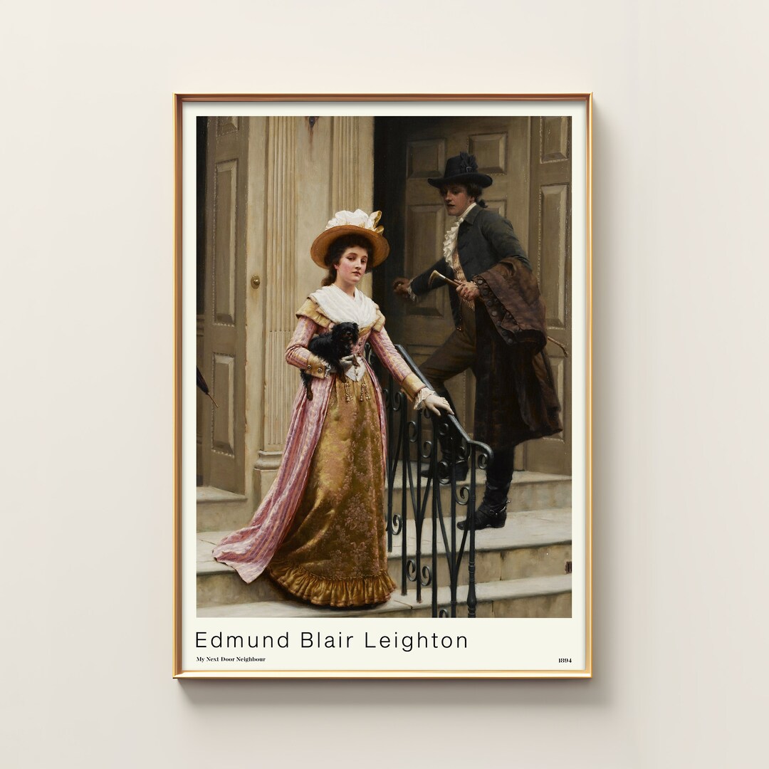 Edmund Blair Leighton | Art Print | Vintage Poster | Edmund Blair ...