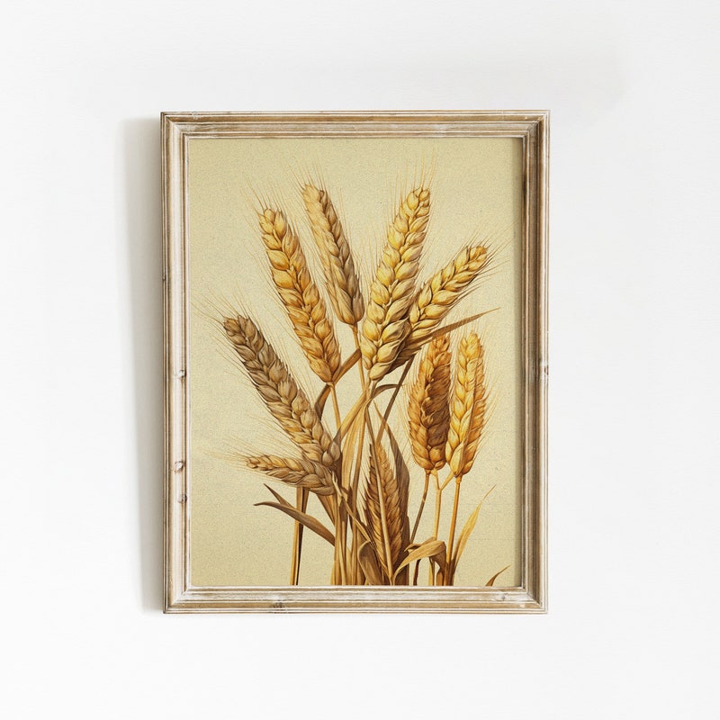 Wheat Wall Art - Etsy