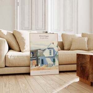 Edward Hopper - House on Pamet River | Farmhouse Decor Poster | Mid ...