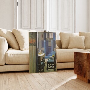 Interior Print | Vintage Poster | Interior Painting | Interior Wall Art ...