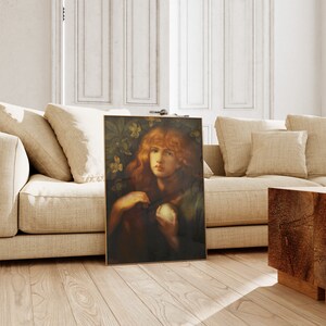 Vintage Print | Dante Gabriel Rossetti - Mary Magdalene | Wall Art ...