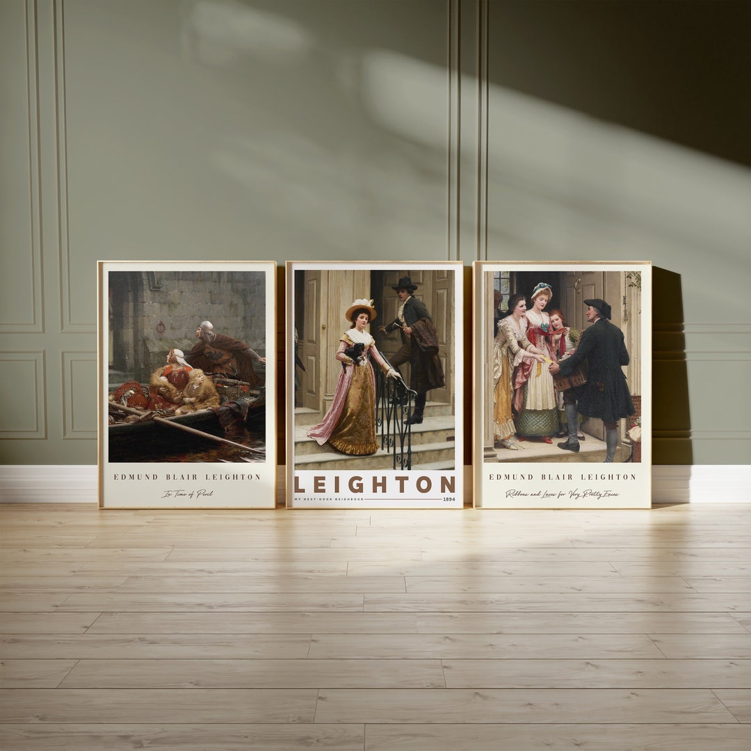Light Academia Set of 3 Print | Exhibition Print | Dark Academia ...