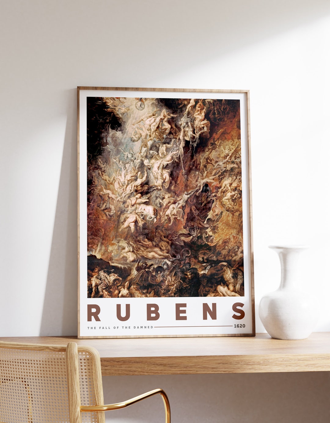 The Fall of Man (1628) by Peter Paul Rubens | Exhibition Print | Modern ...