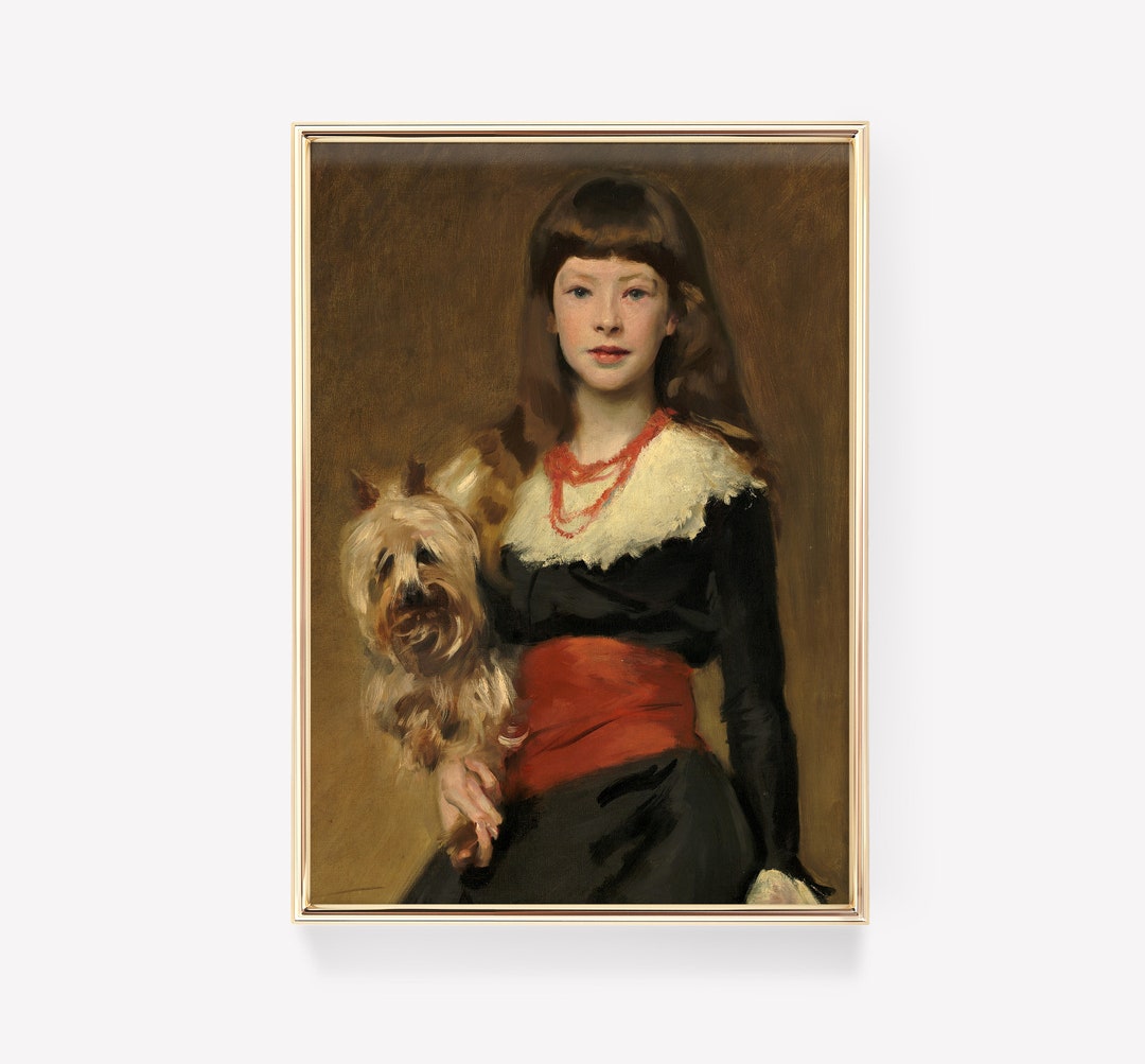 John Singer Sargent - Miss Beatrice Townsend (1882) | Vintage Poster ...