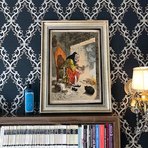 A Haggard Old Woman Taking a Large File to the Corns on Her Feet; NEW ...