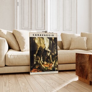 Caravaggio Art Print | Vintage Print | Caravaggio Poster | Baroque Art ...