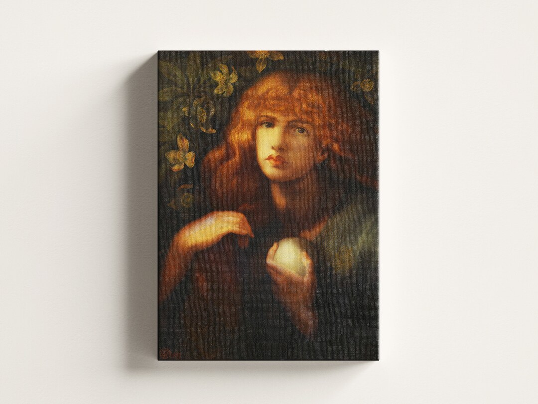 Premium Canvas | Dante Gabriel Rossetti - Mary Magdalene | Vintage ...
