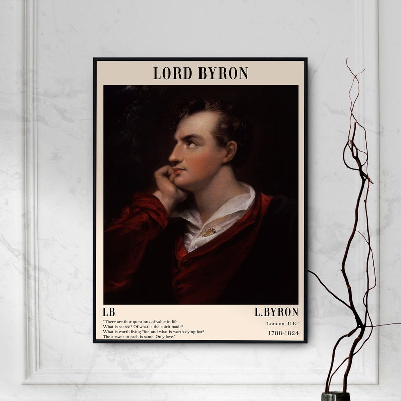 Lord Byron Poetry - Etsy