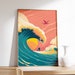 Surf Wall Art Retro Surf Poster Vintage Beach Print Surf - Etsy