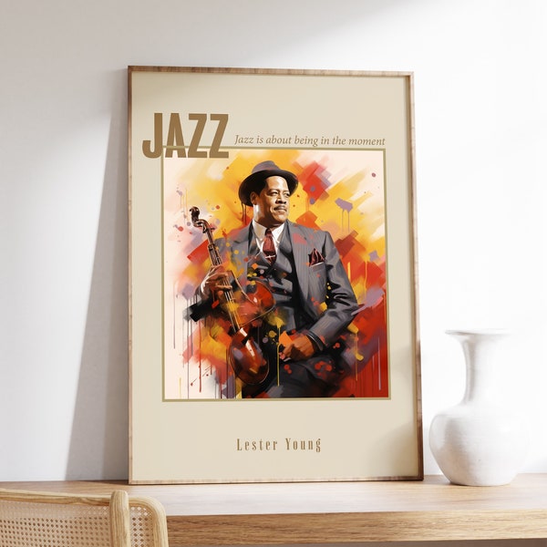 Lester Young Poster - Etsy