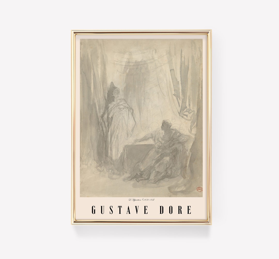 Gustave Dore Prints | L’apparition (1850–83) | Gothic Decor | Devil Art ...
