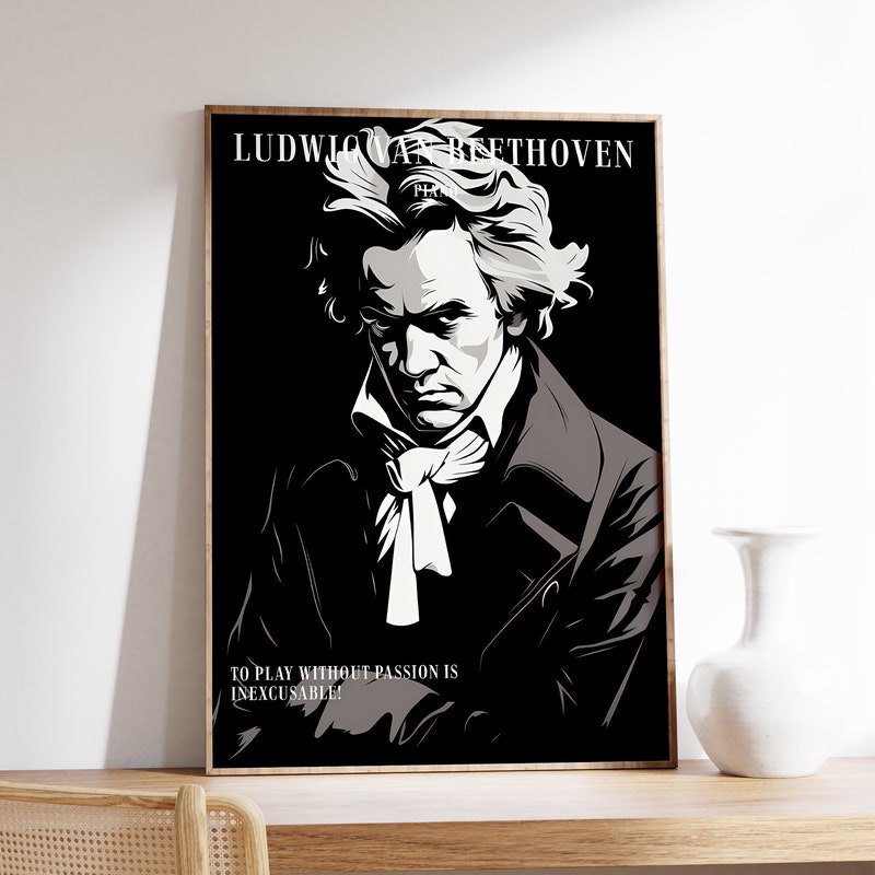Ludwig Van Beethoven - Etsy