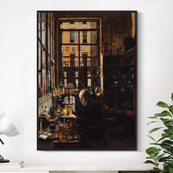 Laboratory Wall Poster - Etsy