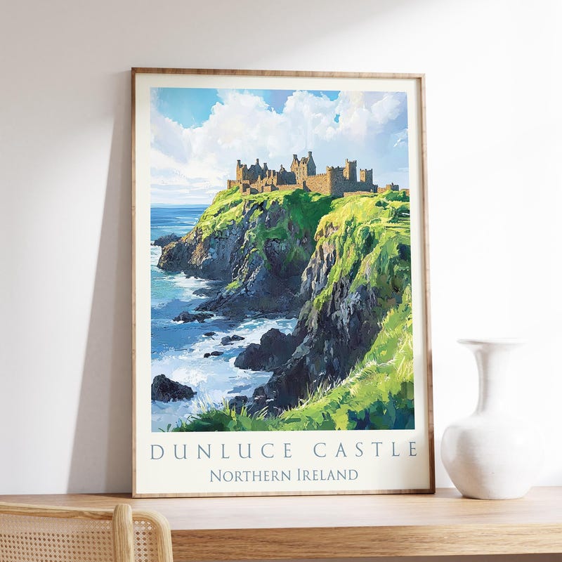 Irelands Dunluce Castle - Etsy