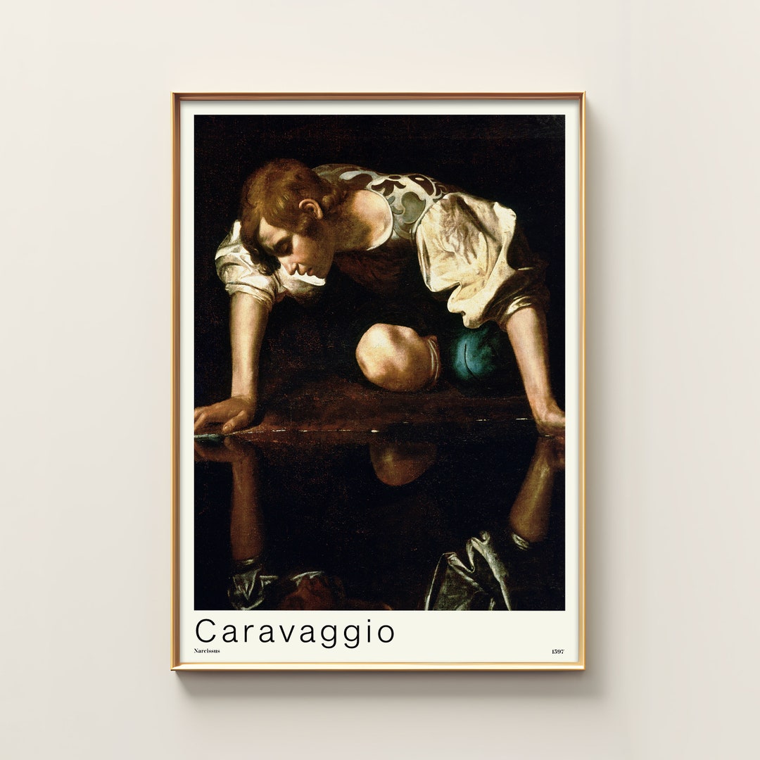 Caravaggio | Art Print | Vintage Poster | Caravaggio Print | Mid ...