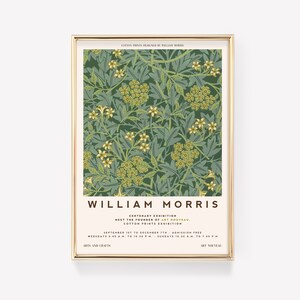 William Morris Exhibition Art Print | Art Nouveau Print | Floral Print ...