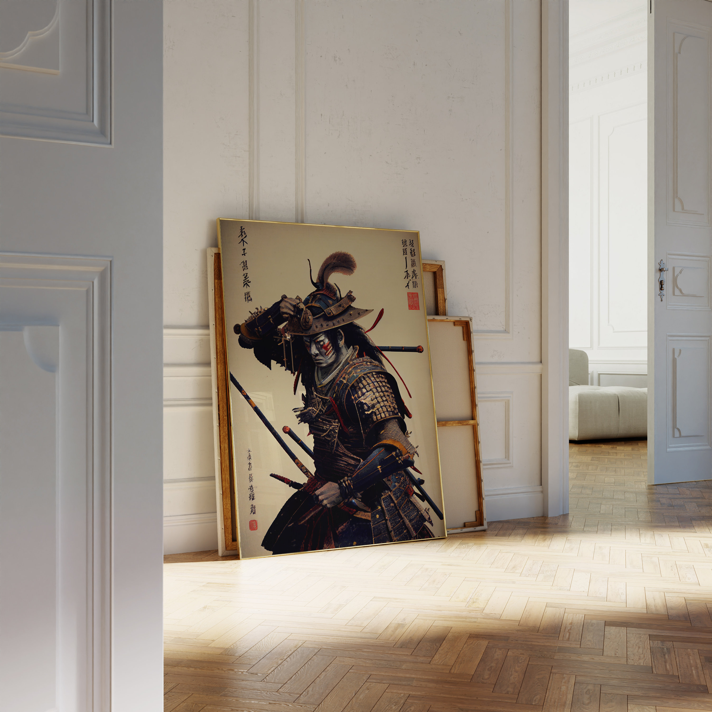 Japanese Samurai Warrior Poster sold by JeanZ | SKU 171066 | Printerval ...