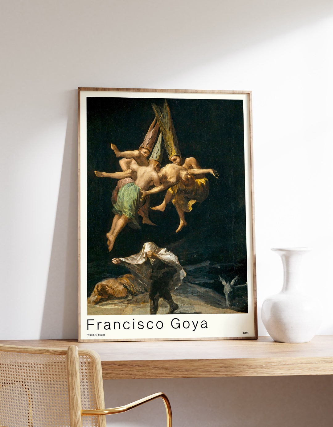 Francisco Goya Art Print Vintage Poster Francisco Goya Print Mid ...