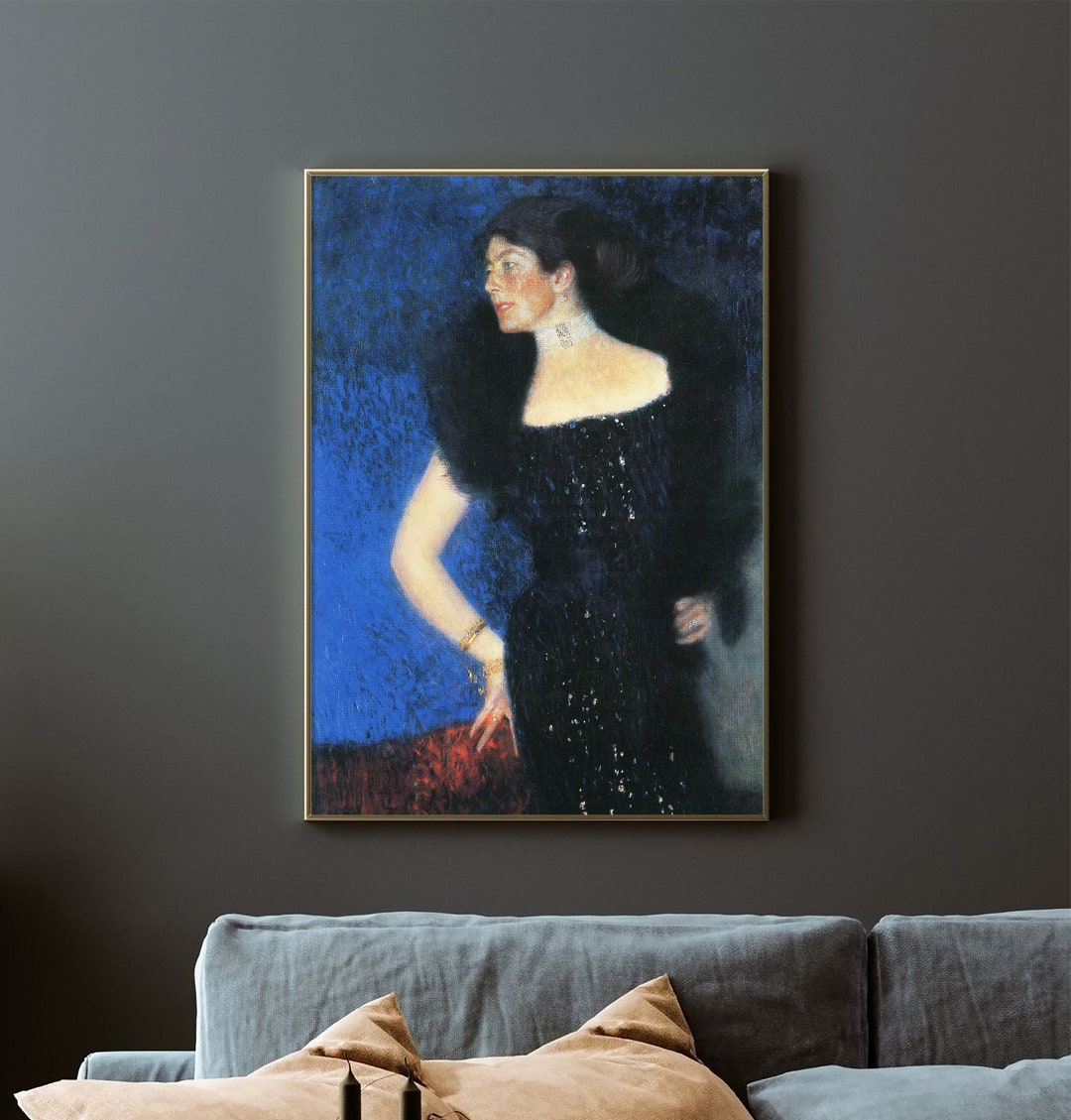 Gustav Klimt - Portrait of Rose Von Rosthorn Friedmann (1901) - Clothes ...