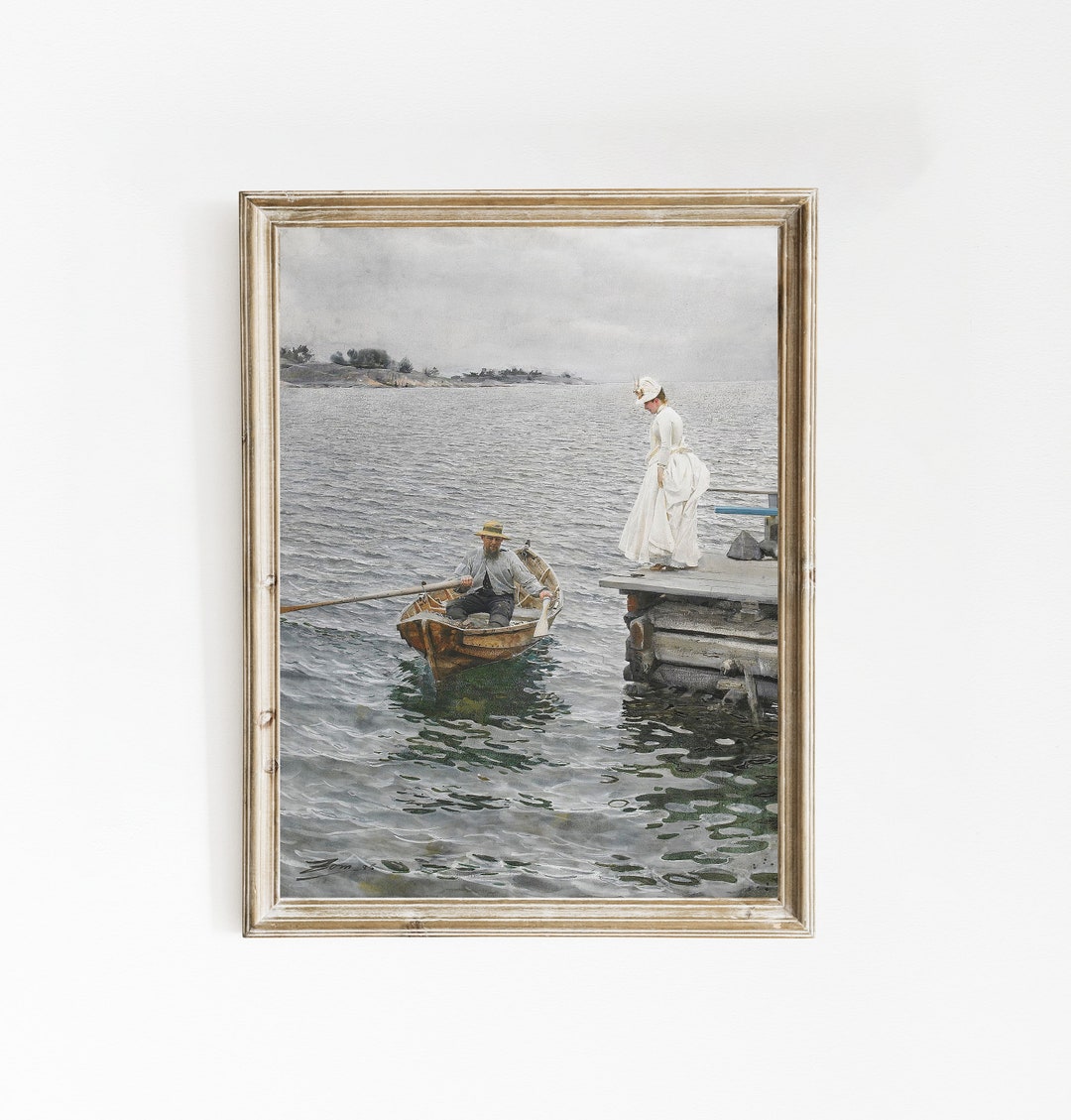 Anders Zorn - Summer Fun (1886) | Vintage Poster, Vintage Painting ...