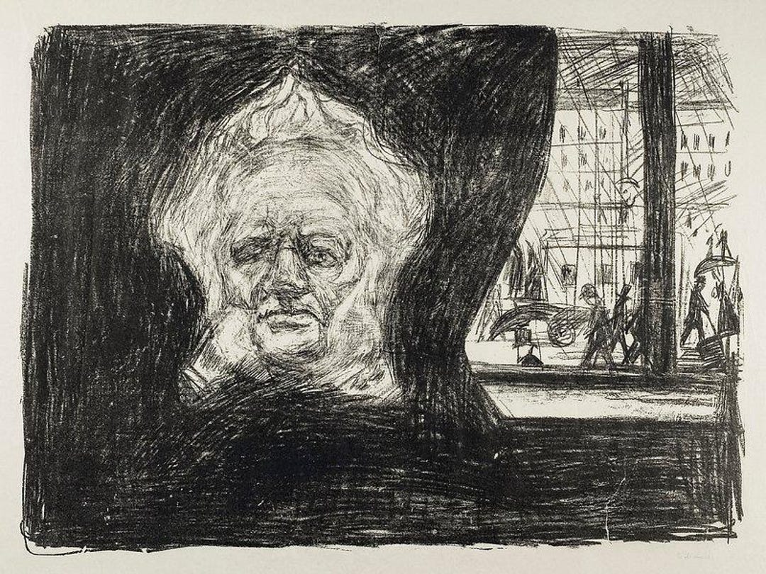 Edvard Munch | the Storm Print | Vintage Art Print | Expressionist ...