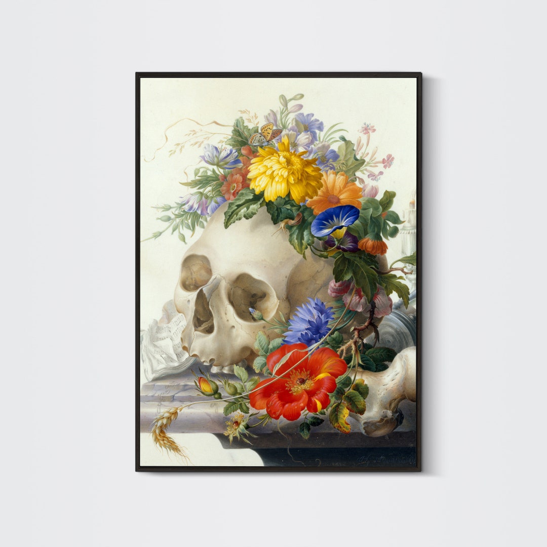 Vanitas Still Life - Herman Henstenburgh - Macabre Oddity - Macabre ...