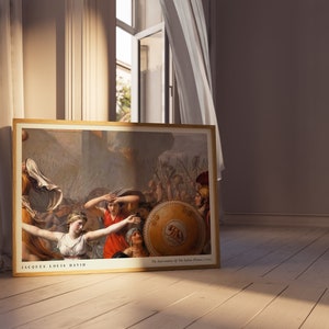 Jacques Louis David Art Print | the Intervention of the Sabine Women ...
