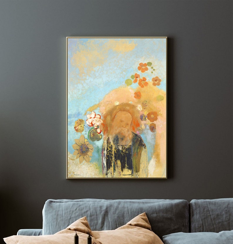 Odilon Redon Evocation of Roussel 1912 Vintage Poster - Etsy