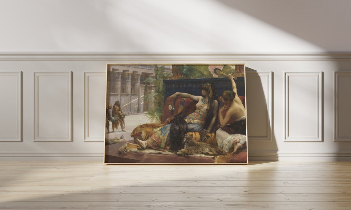 Alexandre Cabanel Cleopatra 1887 Vintage Cleopatra - Etsy