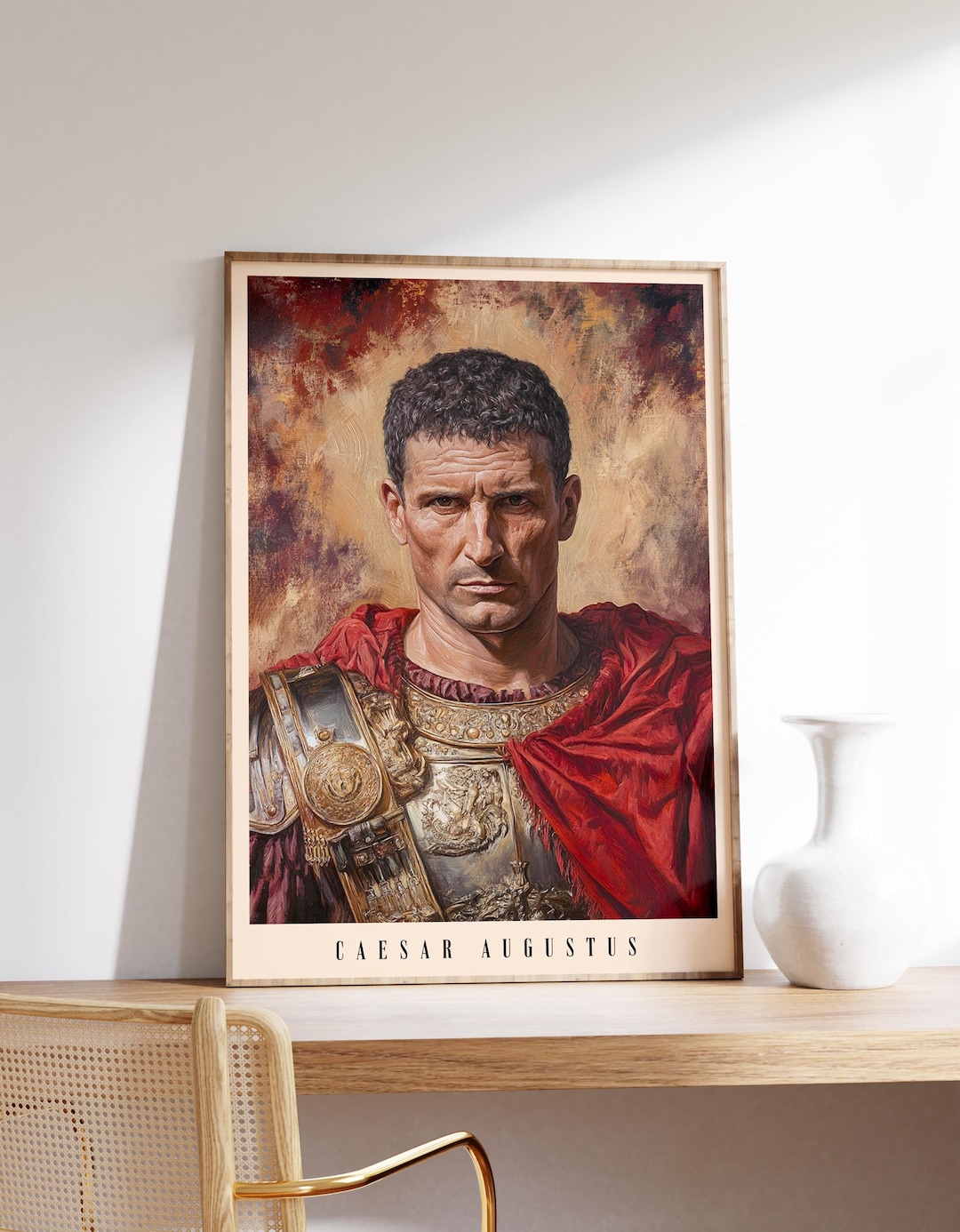 Augustus Caesar Art Print | Roman Emperor First Emperor of Rome ...