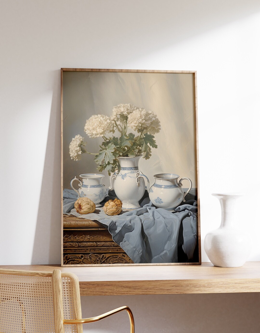 Lettuce Still Life Print | Country Kitchen Wall Art | Rustic Decor ...