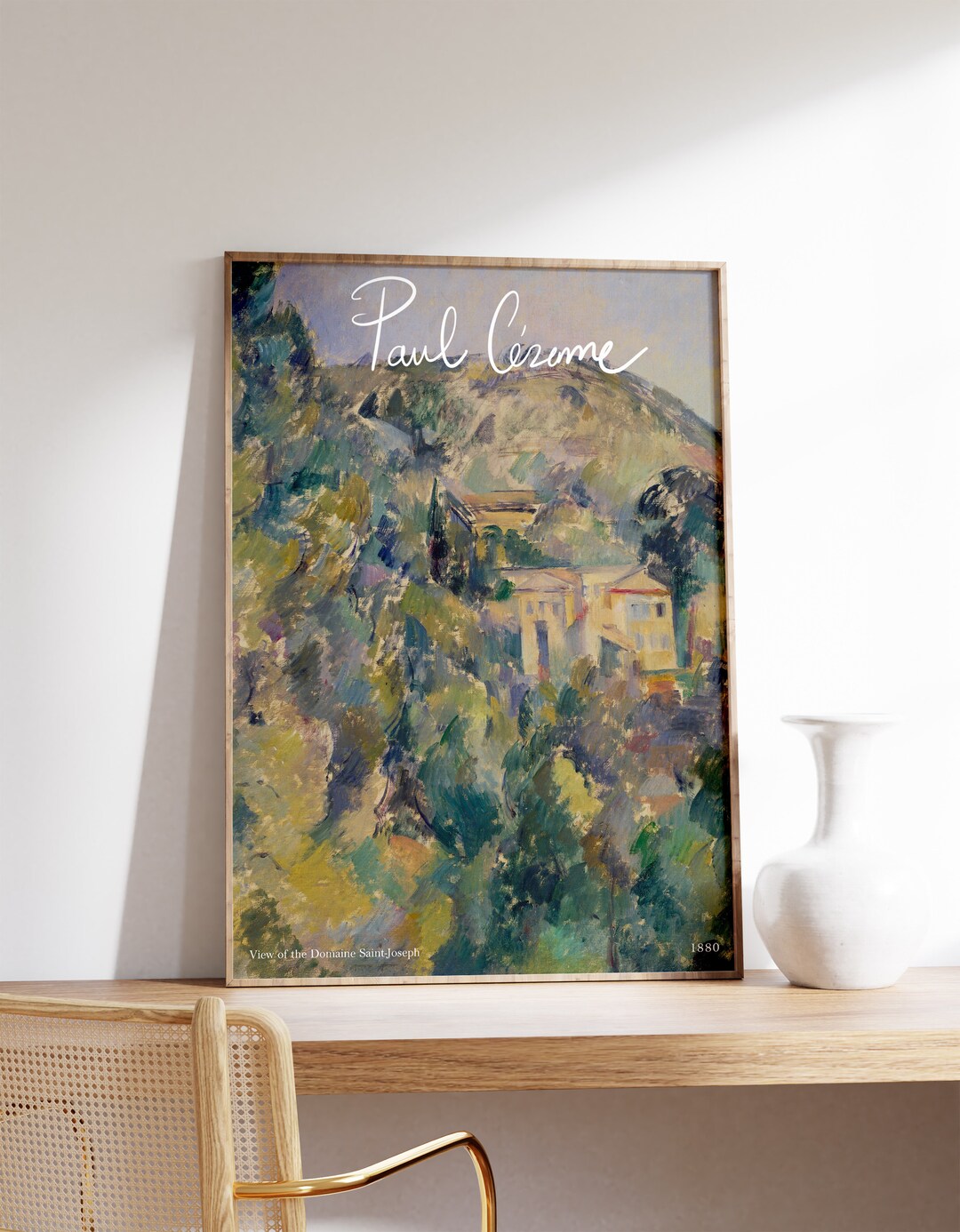 Paul Cezanne | Art Print | Vintage Poster | Cezanne Print | Mid Century ...