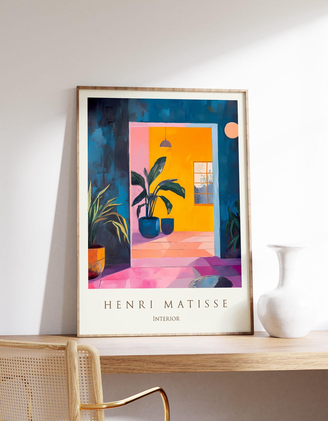 Henri Matisse Print | Vintage Painting | Interior Poster | Modern Home ...