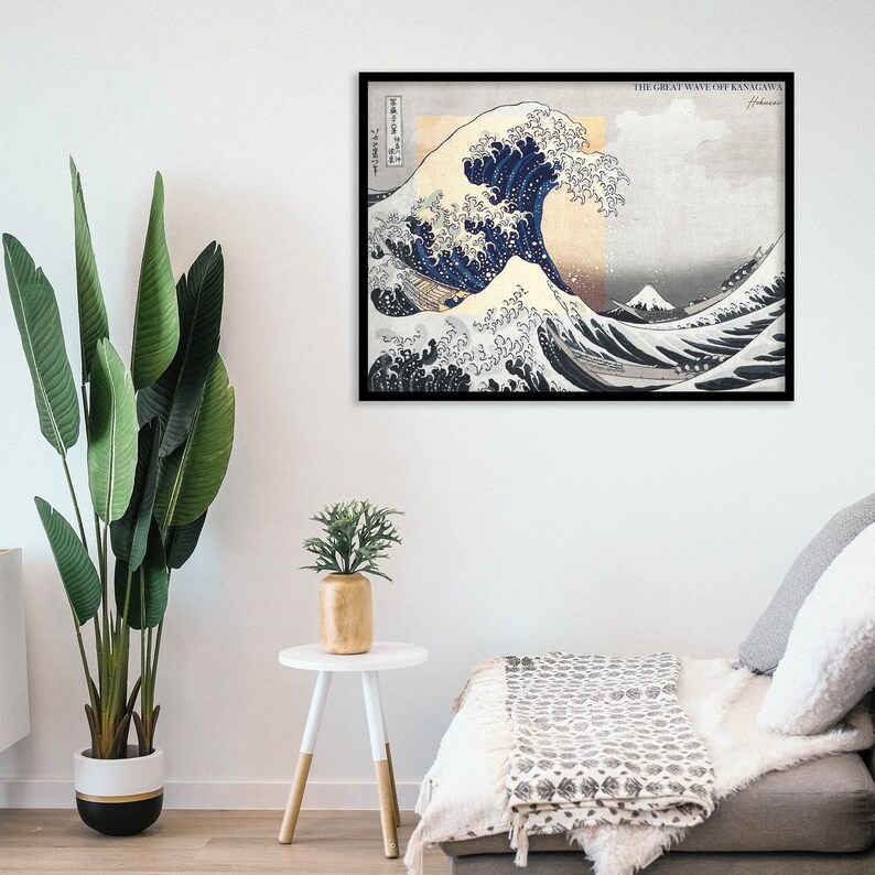 Hokusai - the Great Wave off Kanagawa (1832) | Ukiyo-e Exhibition Print ...