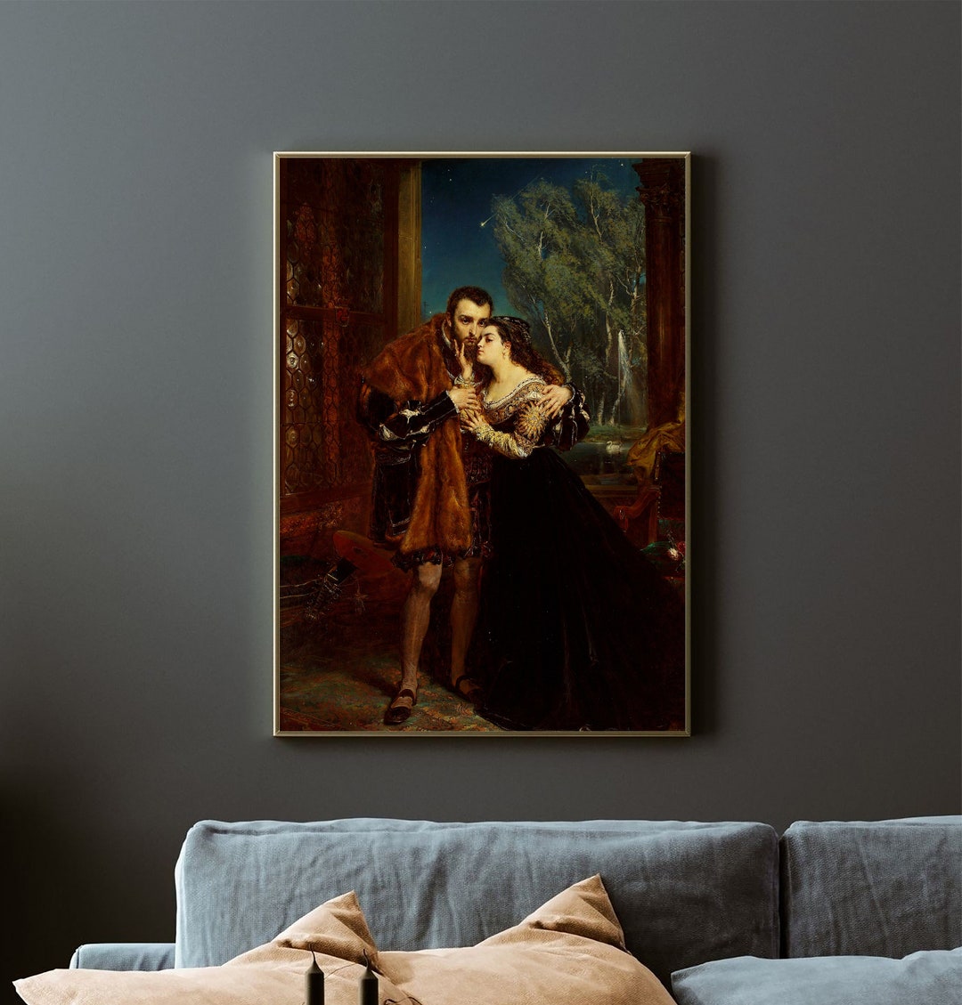 Jan Matejko - Sigismund Augustus and Barbara at the Radziwill Court in ...