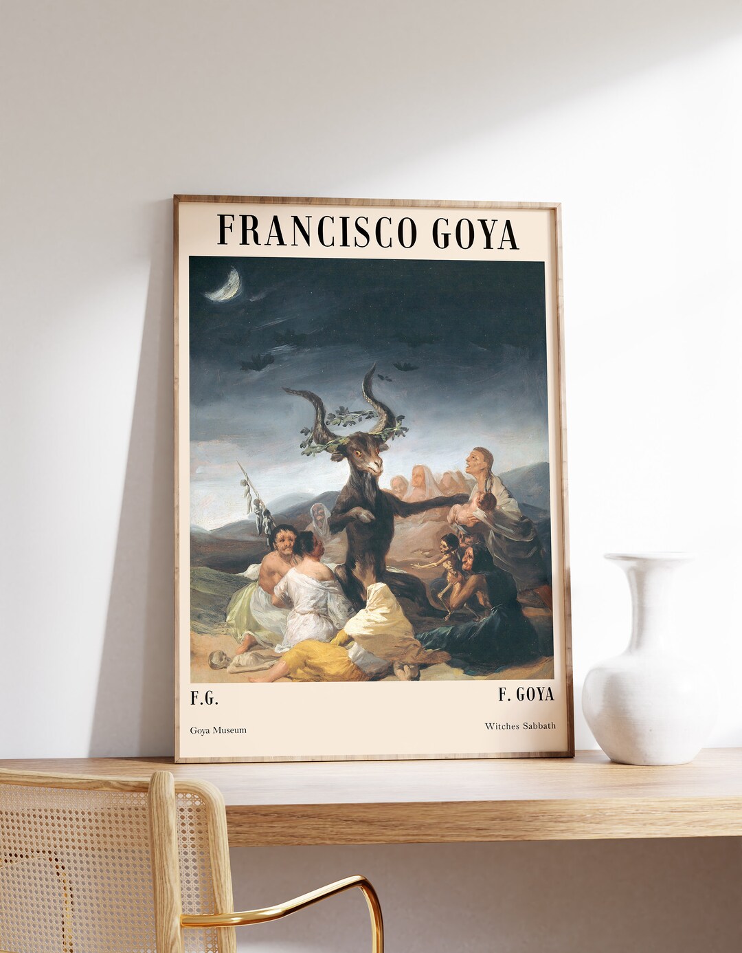 Francisco Goya Poster | Francisco Goya Print | Minimalist Print ...