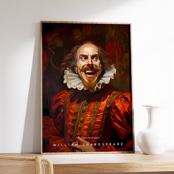Shakespeare Poster - Etsy