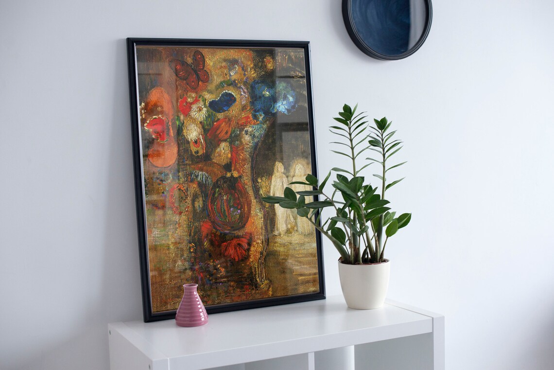 Odilon Redon Apparition 1905 Reproduction of a Classic - Etsy