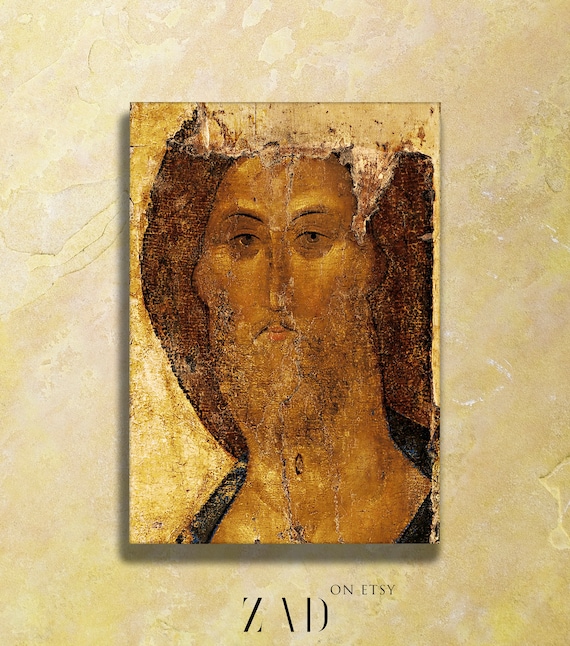 Andrei Rublev Christ the Redeemer 1410 Classic Painting | Etsy