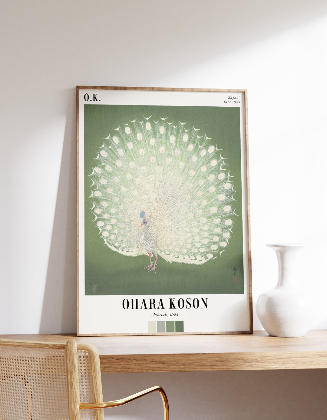 Ohara Koson Art Prints | Exhibition Poster | Japanese Wall Art ...
