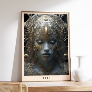 Hera Poster Mythology Poster Ancient Greece Art Mythical - Etsy
