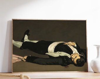 Edouard Manet Poster, Rocheforts Escape, Edouard Manet Art Print ...