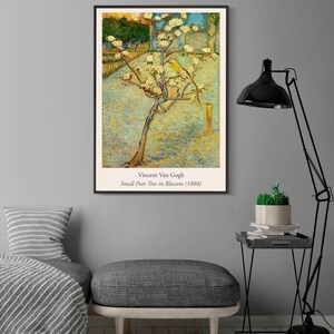 Vincent Van Gogh - Small Pear Tree in Blossom (1888) - Van Gogh ...
