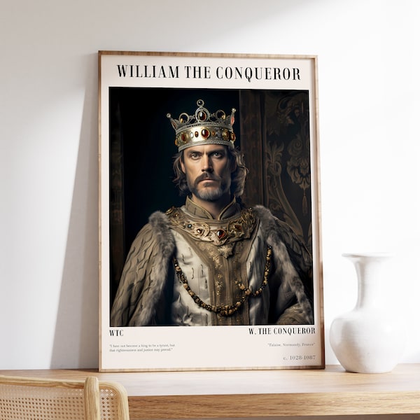 Conqueror Poster - Etsy